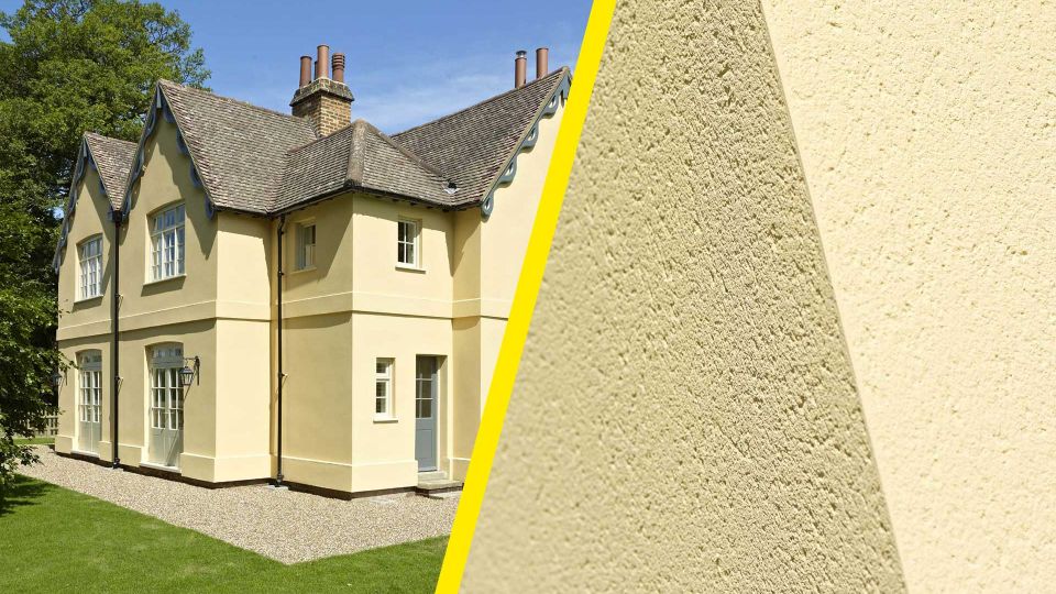 Render Finishes: Scraped Finish