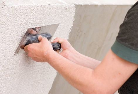 Render Finishes: Roughcast Finish